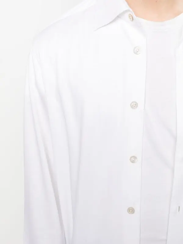 Kiton Long-sleeve Cotton Shirt