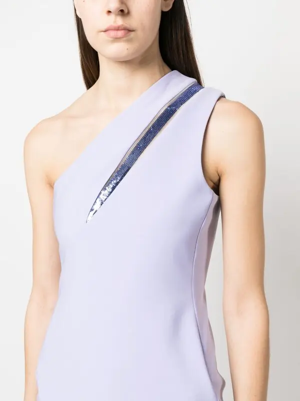 GENNY Sequin-embellished Mini Dress