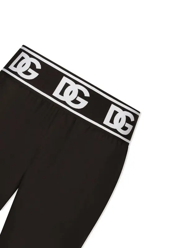 Dolce & Gabbana Logo-waistband Swim Shorts