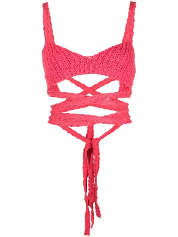 Alanui Palm Springs Knitted Top