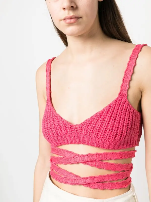 Alanui Palm Springs Knitted Top