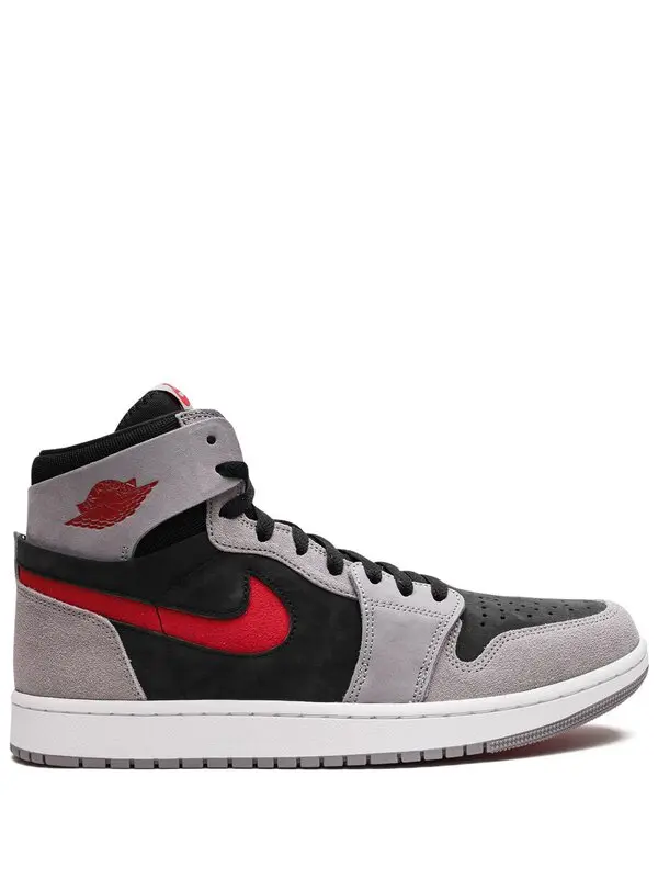 JORDAN 1 Zoom Air Comfort 2 /fire Red/ Cement Sneakers - Black