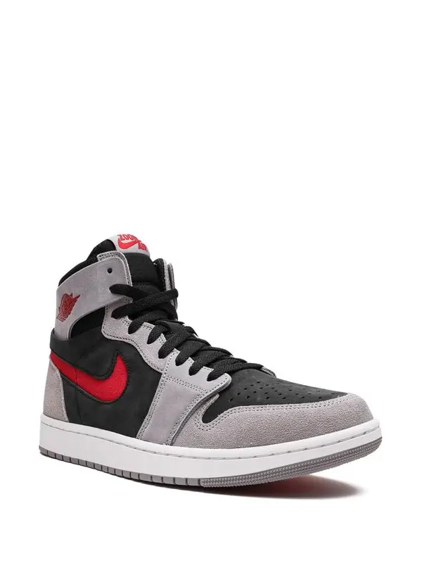 JORDAN 1 Zoom Air Comfort 2 /fire Red/ Cement Sneakers - Black
