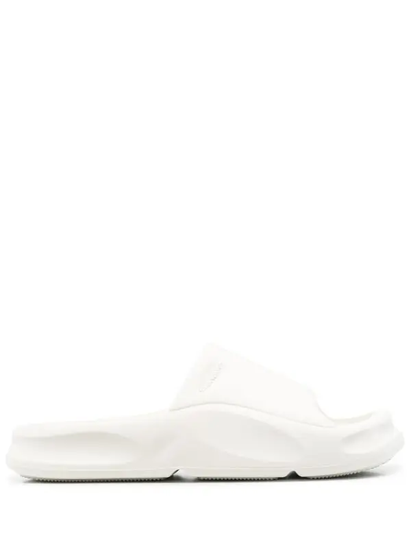 Heron Preston Moulded Slip-on Slides - White