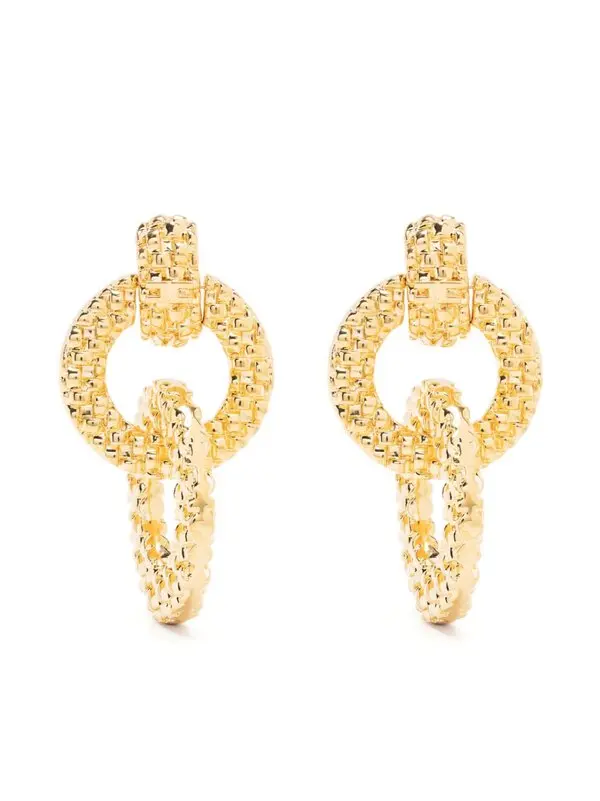 Elisabetta Franchi Link Pendant Earring