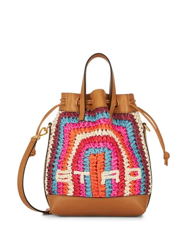 Etro Crochet Logo-detail Tote Bag