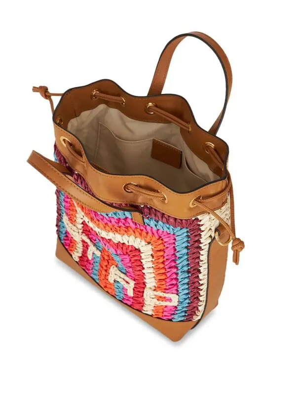 Etro Crochet Logo-detail Tote Bag