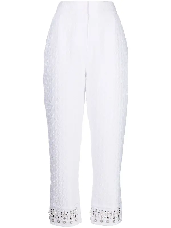 Shiatzy Chen Cropped Trousers