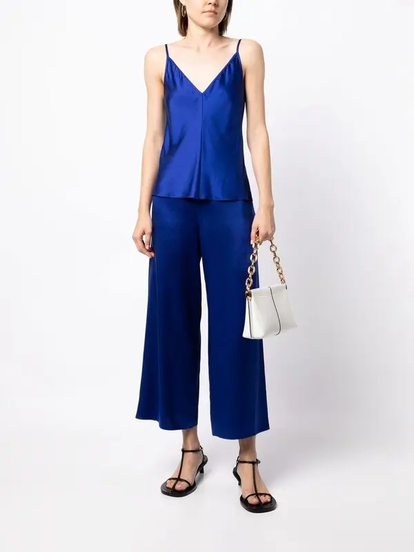 Voz Silk Wide-leg Trousers