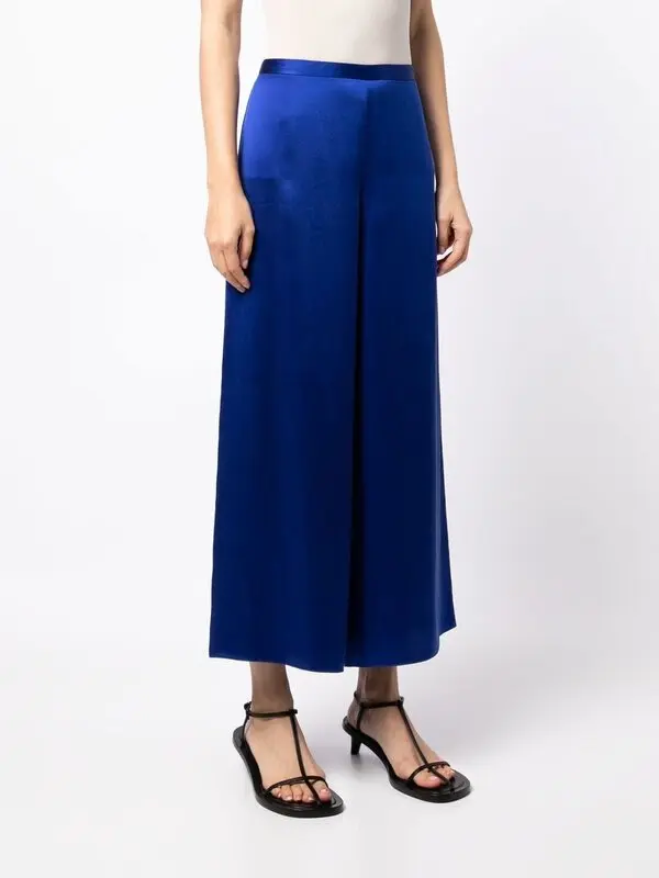 Voz Silk Wide-leg Trousers