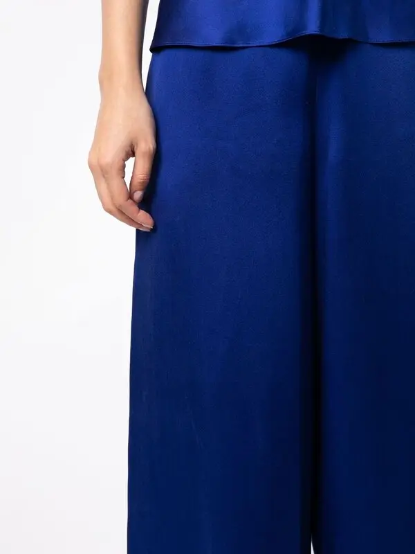 Voz Silk Wide-leg Trousers