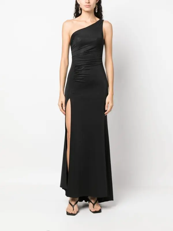 BLANCA VITA One-shoulder Fitted Dress