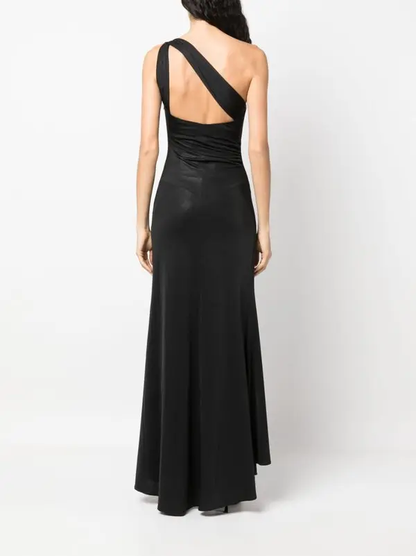 BLANCA VITA One-shoulder Fitted Dress