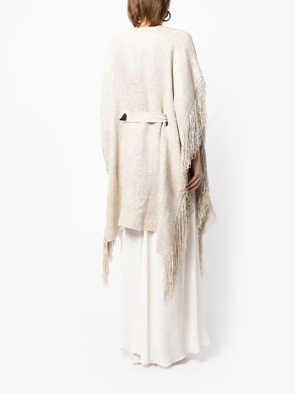 Voz Fringed Kaftan Top