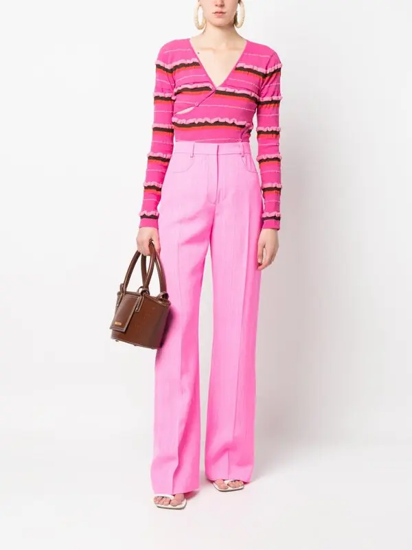 Jacquemus Le Pantalon Sauge Trousers - Pink