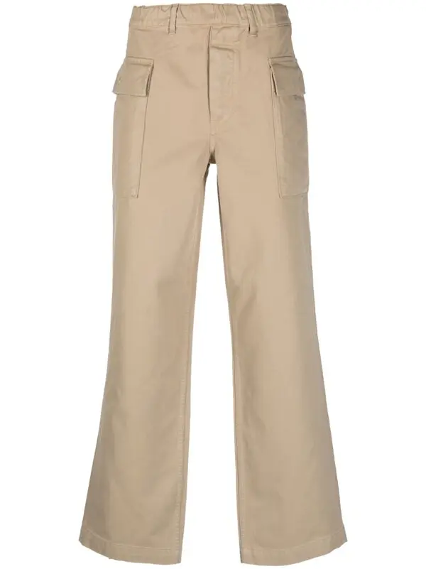 SUNFLOWER Straight-leg Cropped Trousers