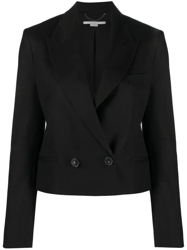 Stella McCartney Double-breasted Blazer - Black
