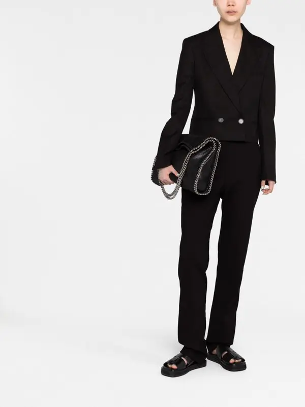 Stella McCartney Double-breasted Blazer - Black