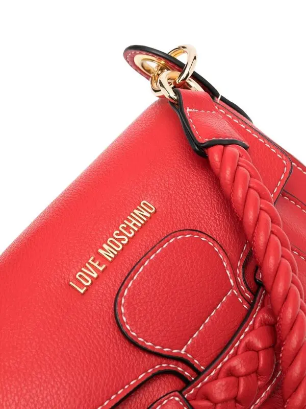 Moschino Braided-detail Shoulder Bag