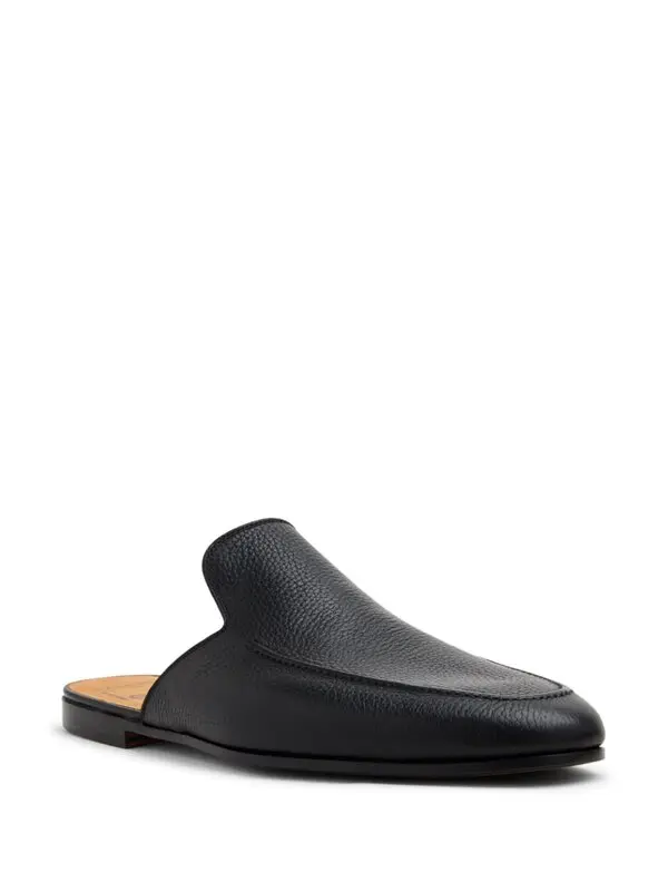 Magnanni Boltisburg Leather Loafers - Black