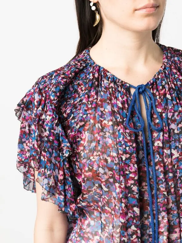 MARANT ETOILE Fapani Blouse - Pink