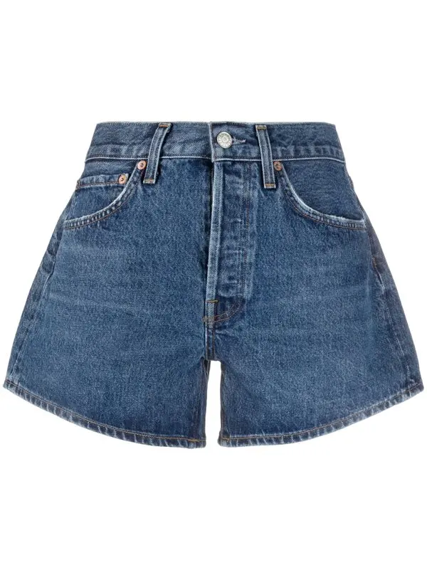 AGOLDE High-waist Denim Shorts