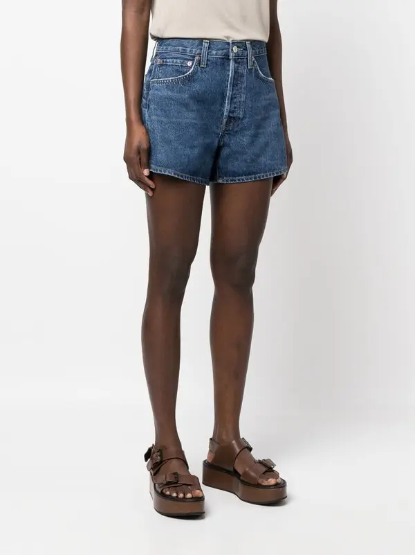 AGOLDE High-waist Denim Shorts