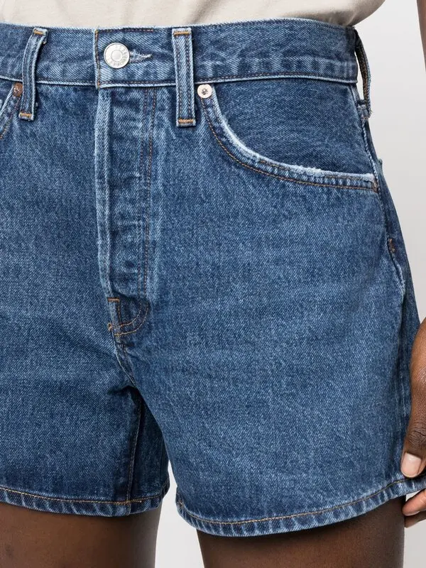AGOLDE High-waist Denim Shorts