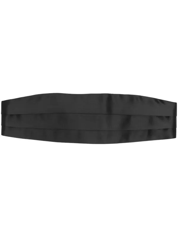 TOM FORD Pleated Silk Cummerbund - Black