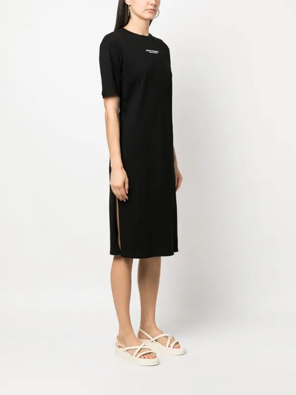 armani exchange black and white dress Women's White Classic Cotton Button-Down Shirt