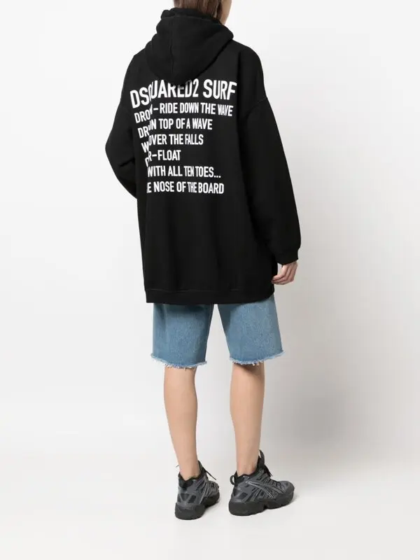 Dsquared2 Logo-print Oversized Hoodie