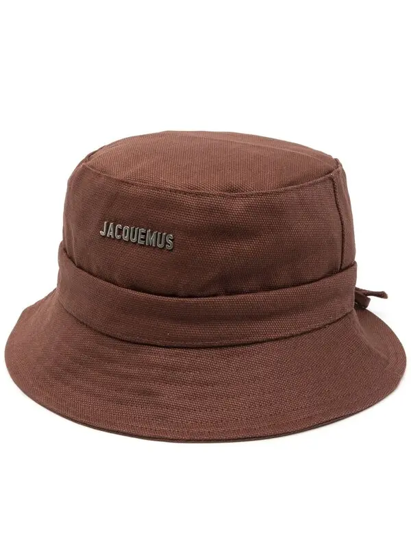 Jacquemus Le Bob Gadjo Bucket Hat - Brown