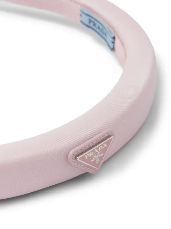 Prada Re-Nylon Headband - Pink | Editorialist display picture 2