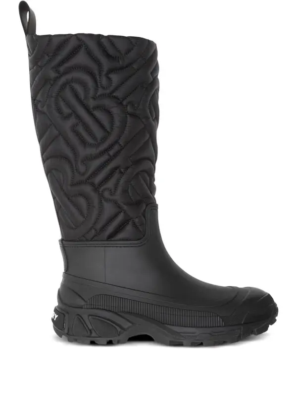 Burberry Rotherfield Quilted Rain Boots