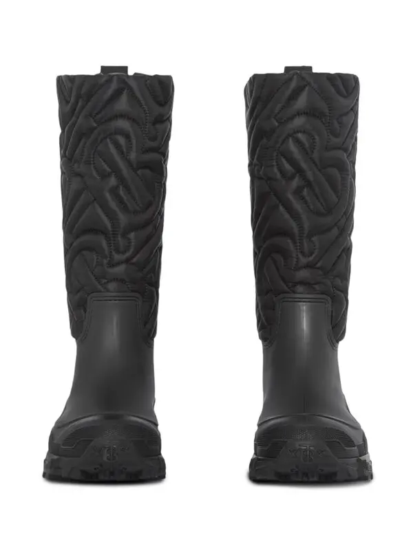 Burberry Rotherfield Quilted Rain Boots