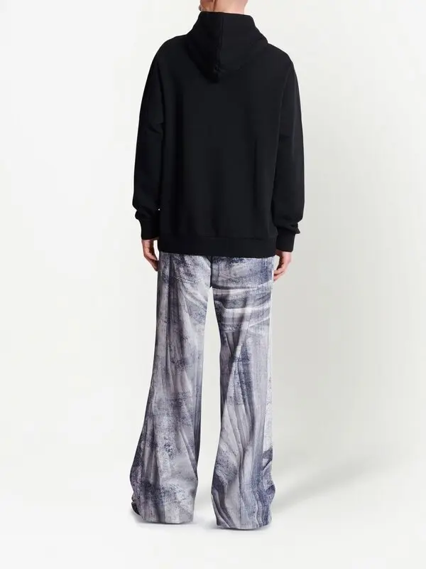 Balmain Graphic-print Cotton Hoodie