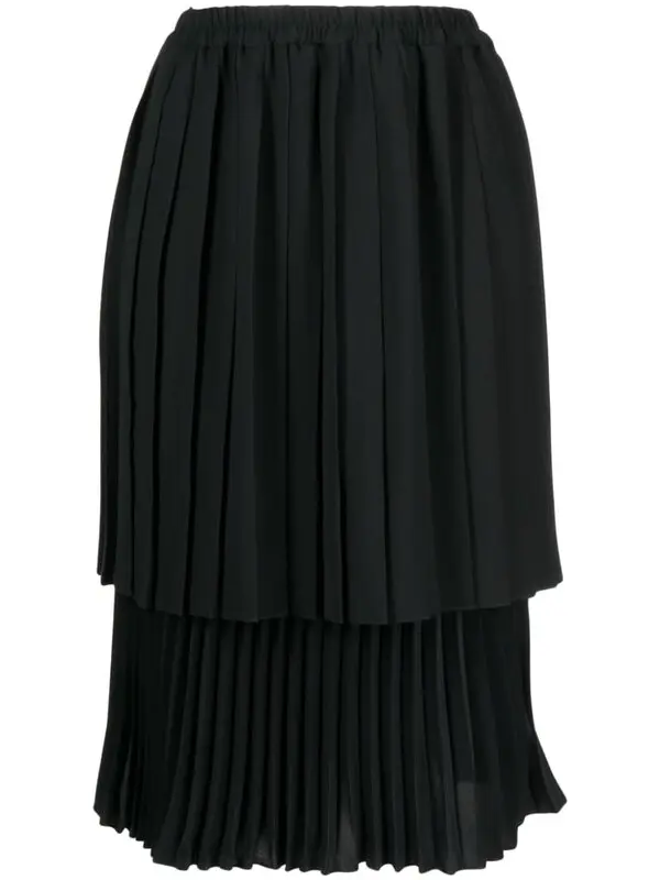 MAISON MARGIELA Knee-length Pleated Skirt