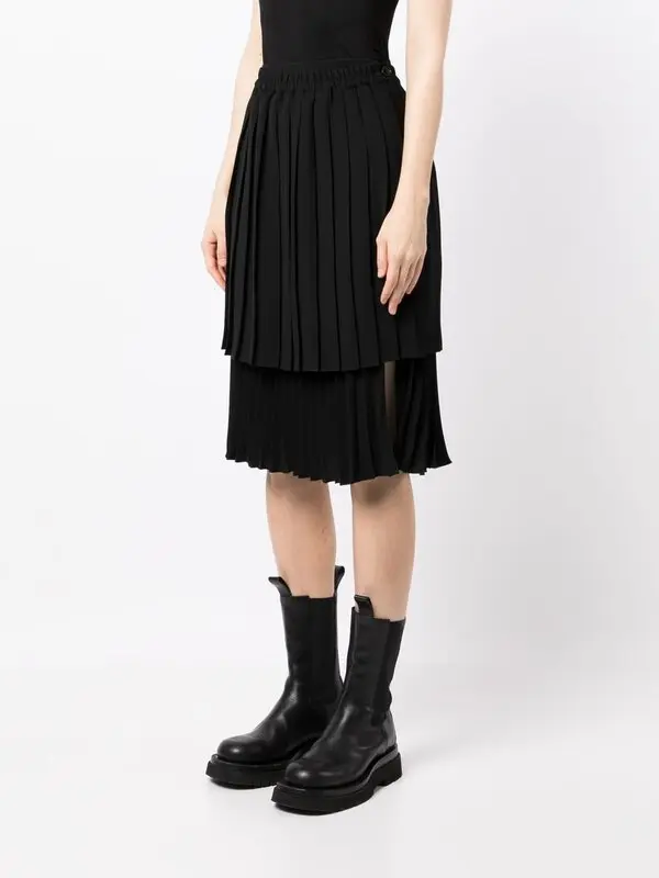 MAISON MARGIELA Knee-length Pleated Skirt