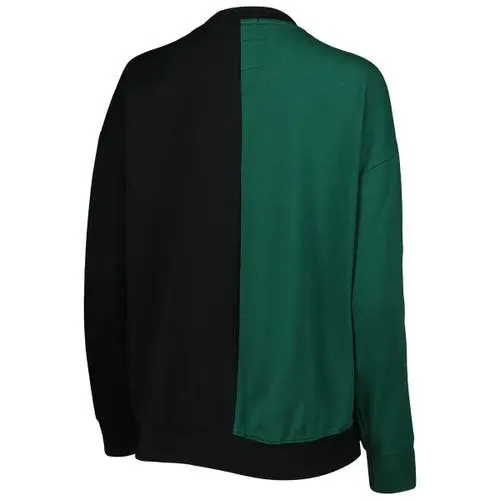 Mitchell & Ness Black Bay Packers Big Face Pullover Sweatshirt