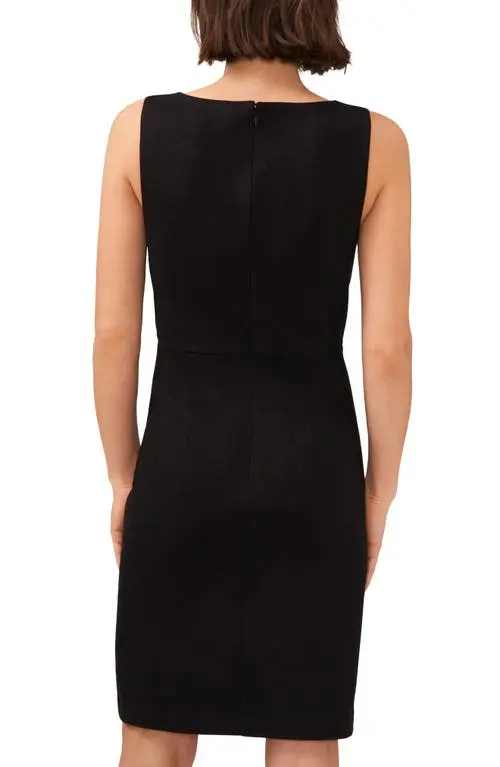 Halogen Sleeveless Sheath Dress - Rich Black
