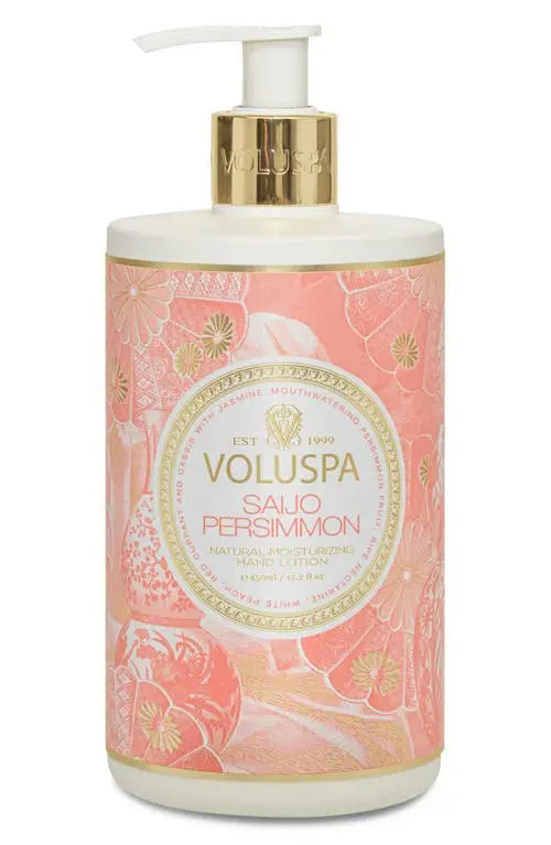 Voluspa Moisturizing Hand Lotion - Saijo Persimmon
