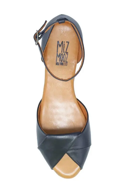 Miz Mooz Kendria Ankle Strap Sandal - Black