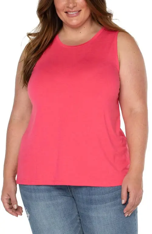 LIVERPOOL Scoop Neck Jersey Tank - Watermelon