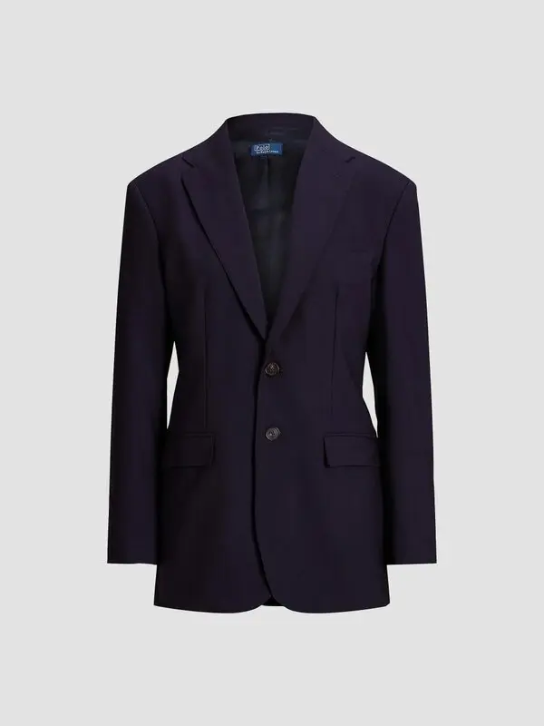 Polo Ralph Lauren Wool Blend Blazer - Navy