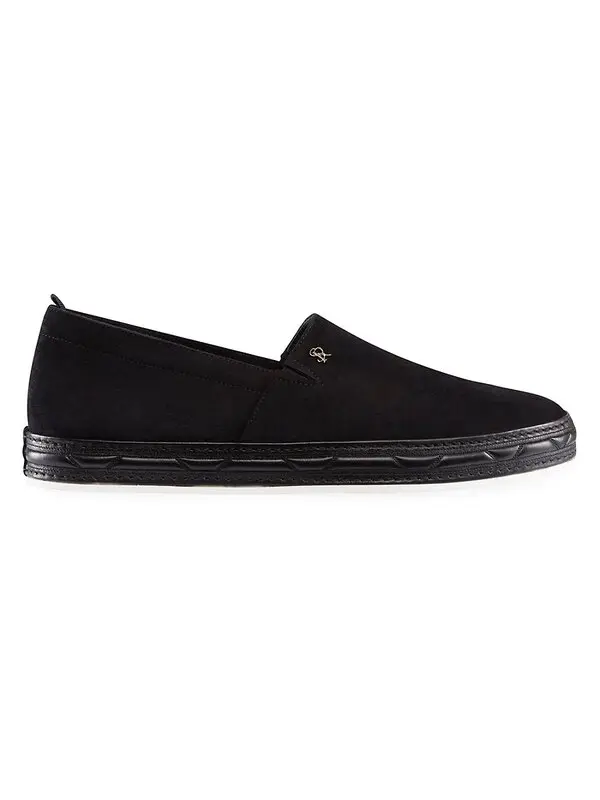 Stefano Ricci Slip-On Shoes Black Editorialist