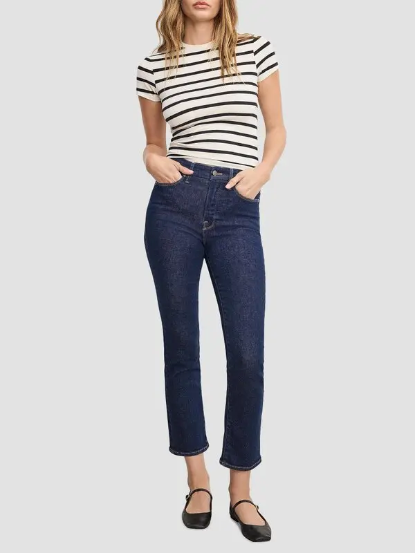 Good American Good Legs Straight Jeans