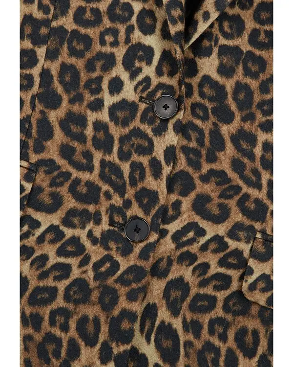 The Kooples Twill Print Blazer