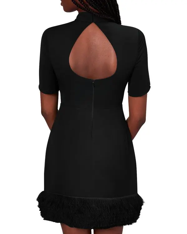 Whistles Limited Edition Fringe Detail Mini Dress