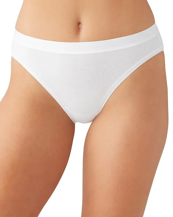 Wacoal Understated Cotton Bikini - White