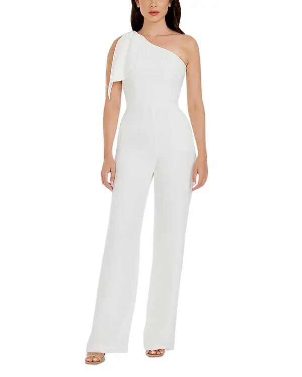 Dress The Population Tiffany Jumpsuit - Off White